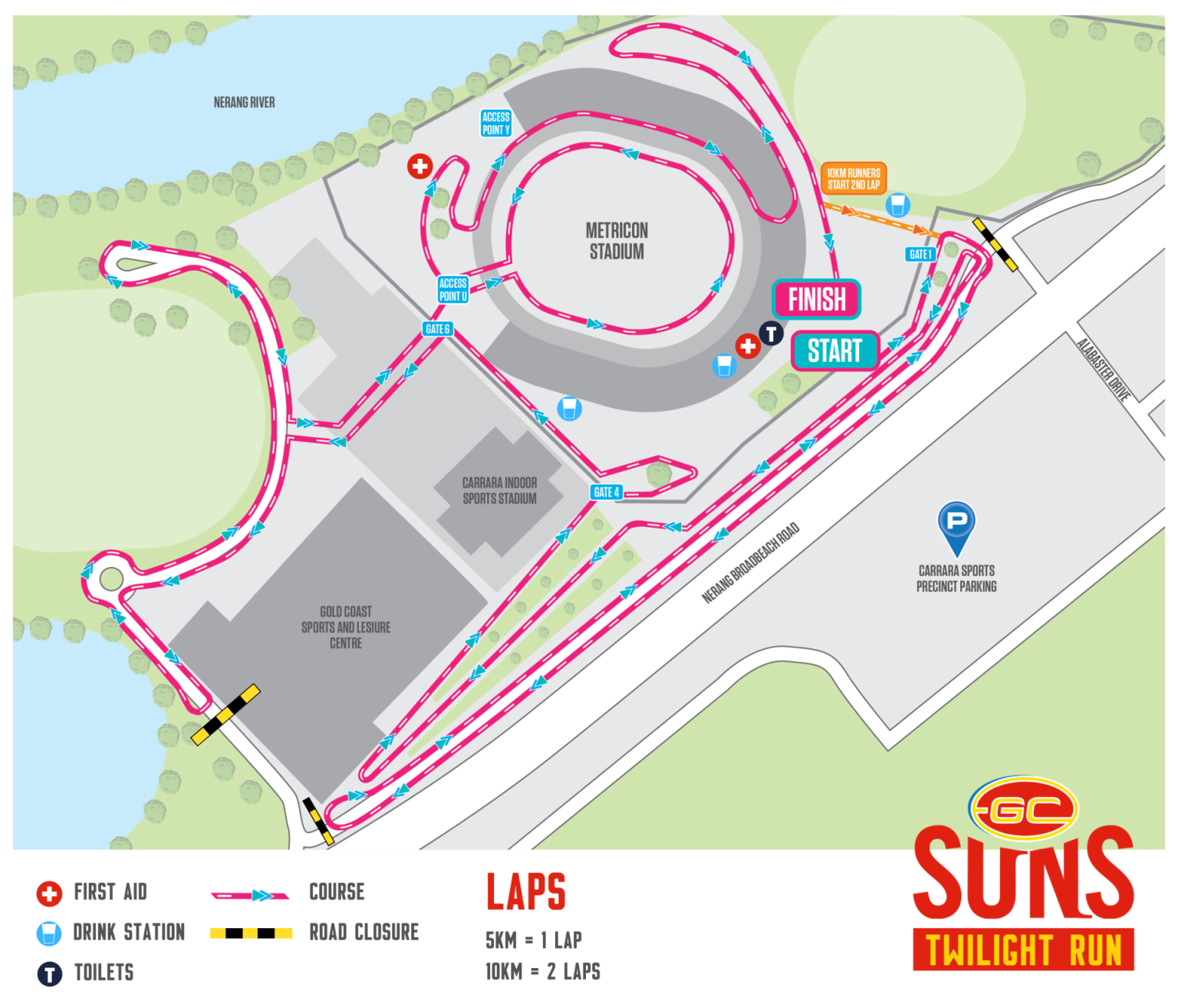 Course Info | GC SUNS Twilight Run